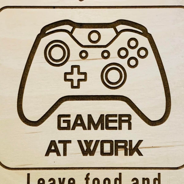 Gaming Keep Out Sign - Etsy