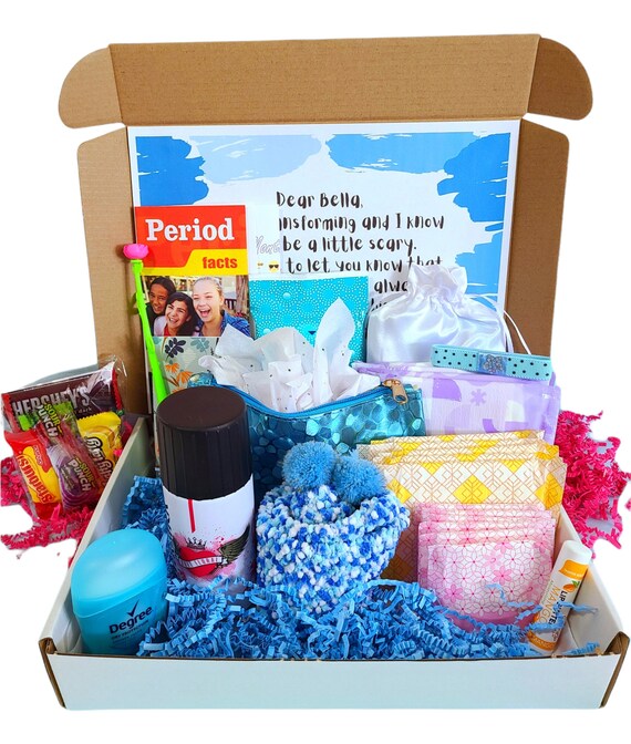 First Flow Box First Period Box First Period Gift Tweens - Etsy