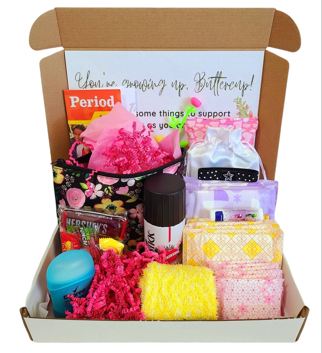 Congratulations, Buttercup, Welcome to Womanhood, First Period Kit ...