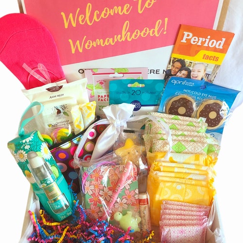 First Period Care Package | Etsy
