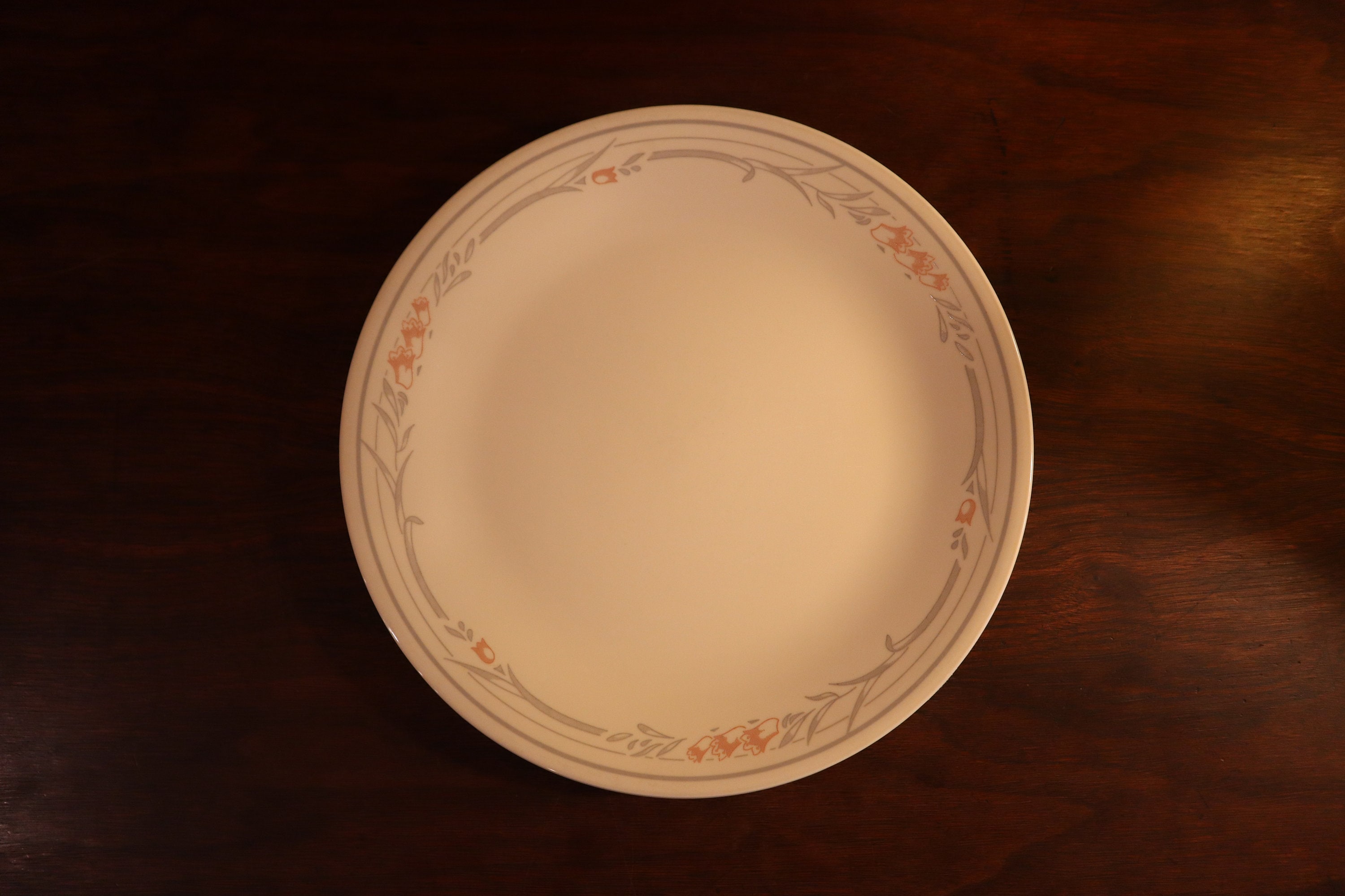 Vintage Corelle Rose Dinner Plates set of 4 - Etsy