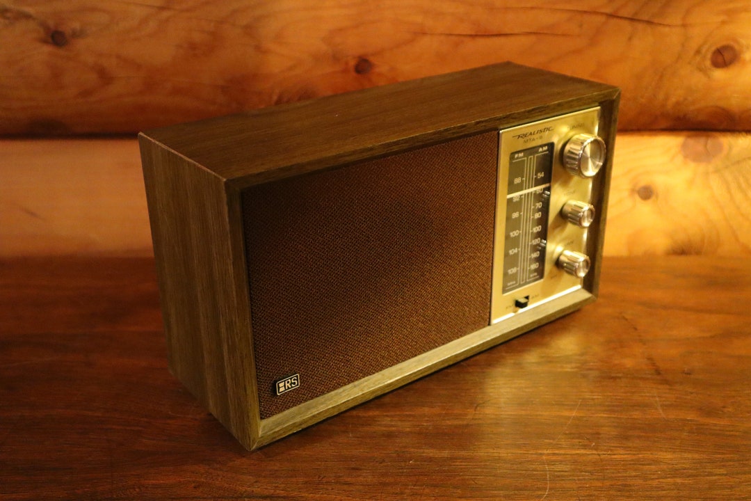 Vintage Realistic MTA-8 AM/FM Radio Tested - Etsy