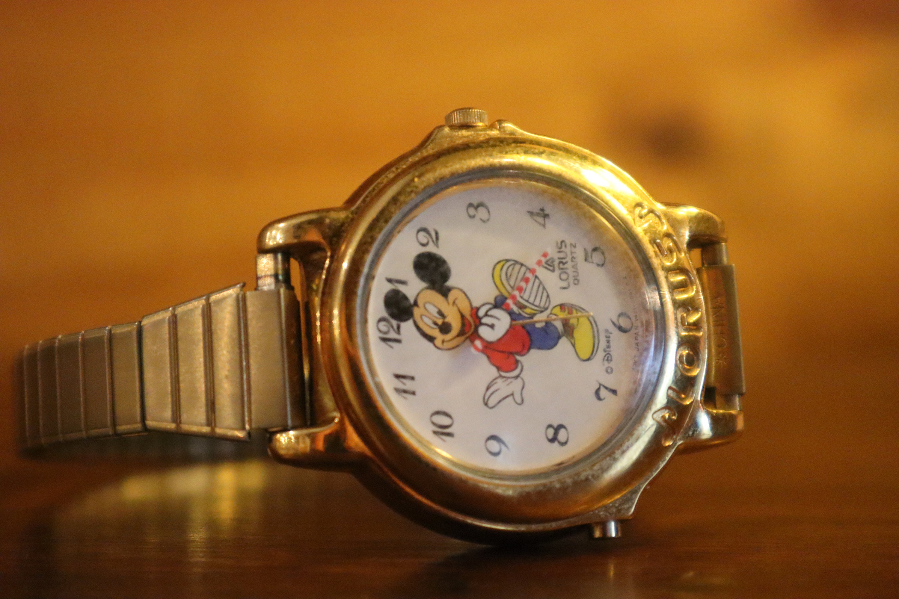 Vintage 1980's Disney Mickey Mouse Musical Lorus Watch - Etsy
