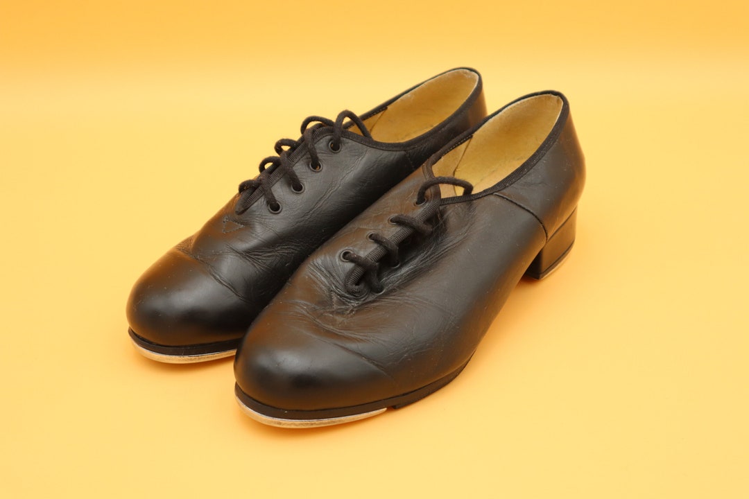 Vintage Danshuz Deluxe Leather Woman's Size 9 1/2 Tap Shoes - Etsy
