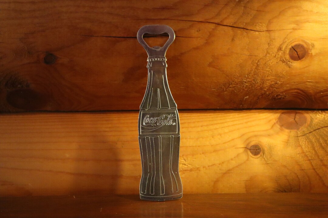 Vintage Coca Cola Bottle Cap Opener - Etsy