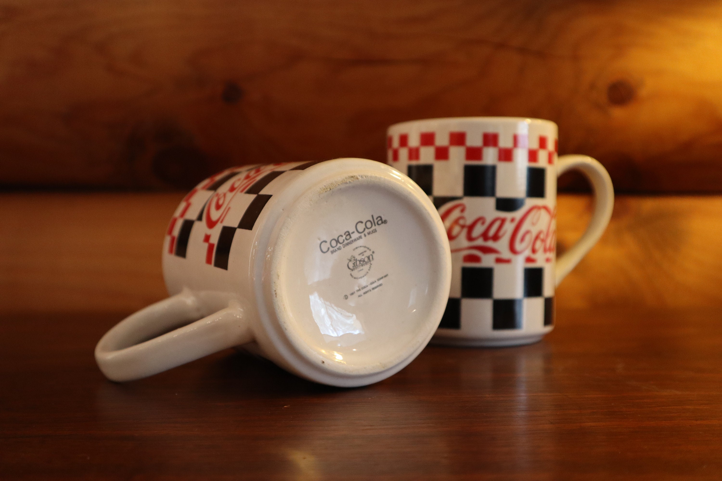 Vintage Coca-cola Dinnerware & Mugs Set - Etsy