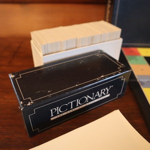 1985 Pictionary First Edition the Game of Quick Draw - Etsy
