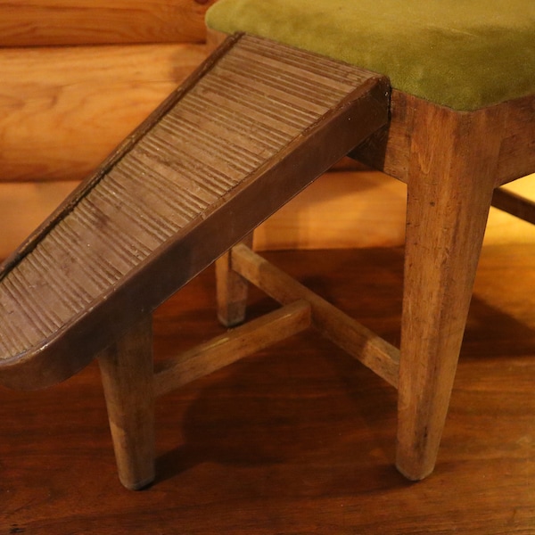 Antique Shoe Shine Stool - Etsy