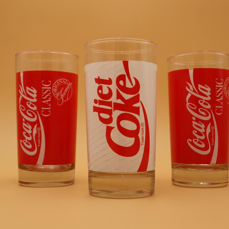 Vintage Coke Shot Glasses - Etsy