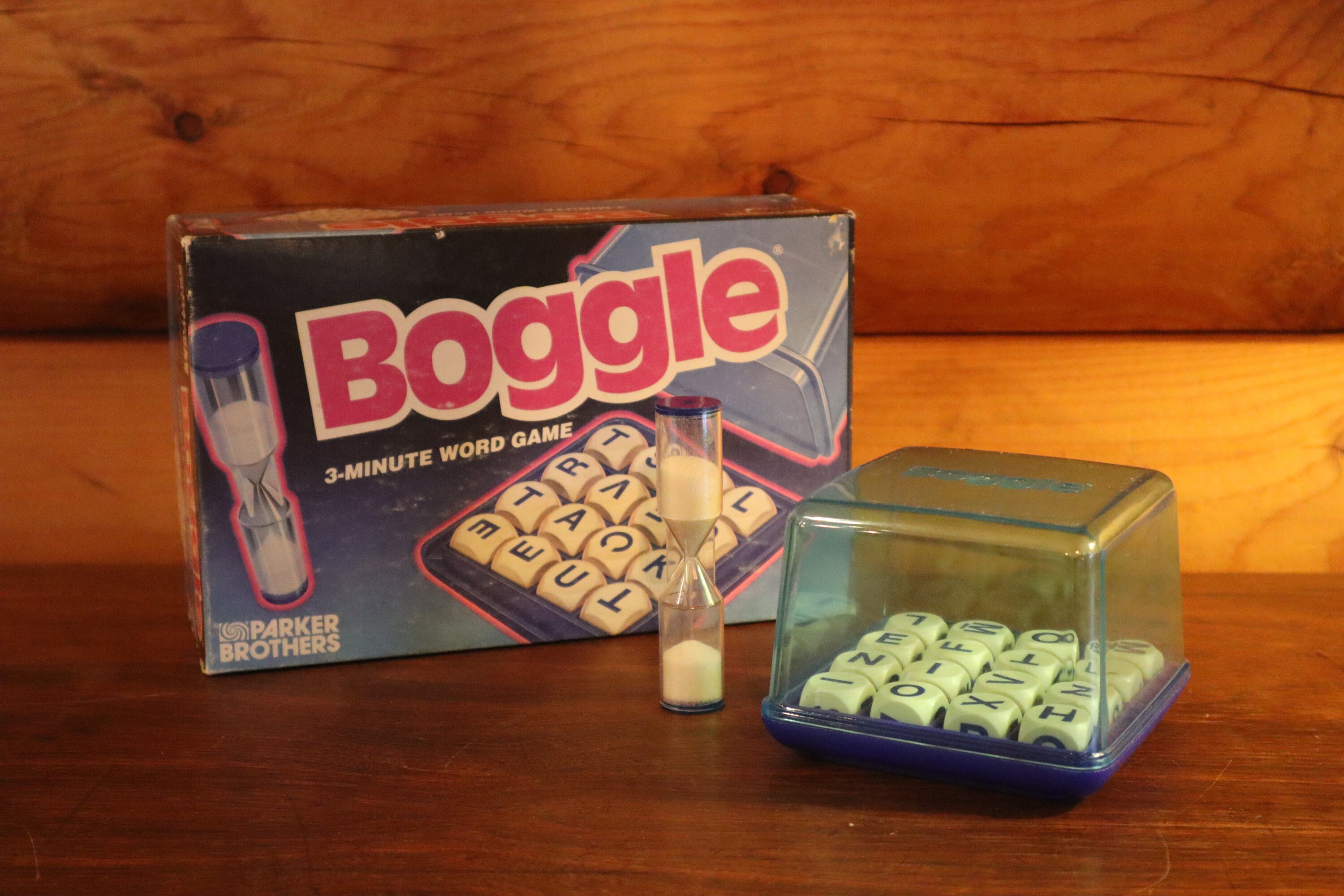 1992 Parker Brothers Boggle 3-minute Word Game No. 0384 - Etsy