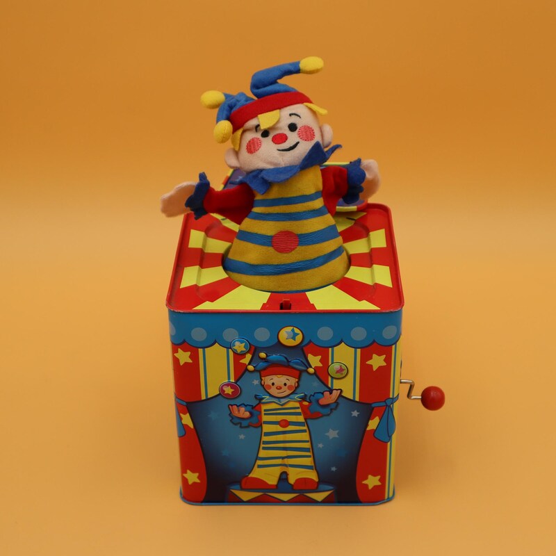 Jack in the Box Toy - Etsy