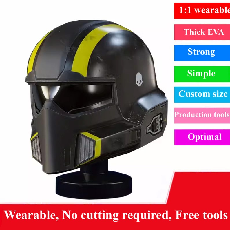 Halo Cosplay Helmet Clone Hero Airsoft Armor Ncr Ranger - Etsy