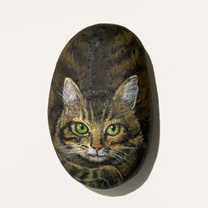 Custom Cat Portraits on Natural Stone - Etsy