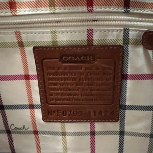 Giant Coach Leather Hobo Bag - Etsy