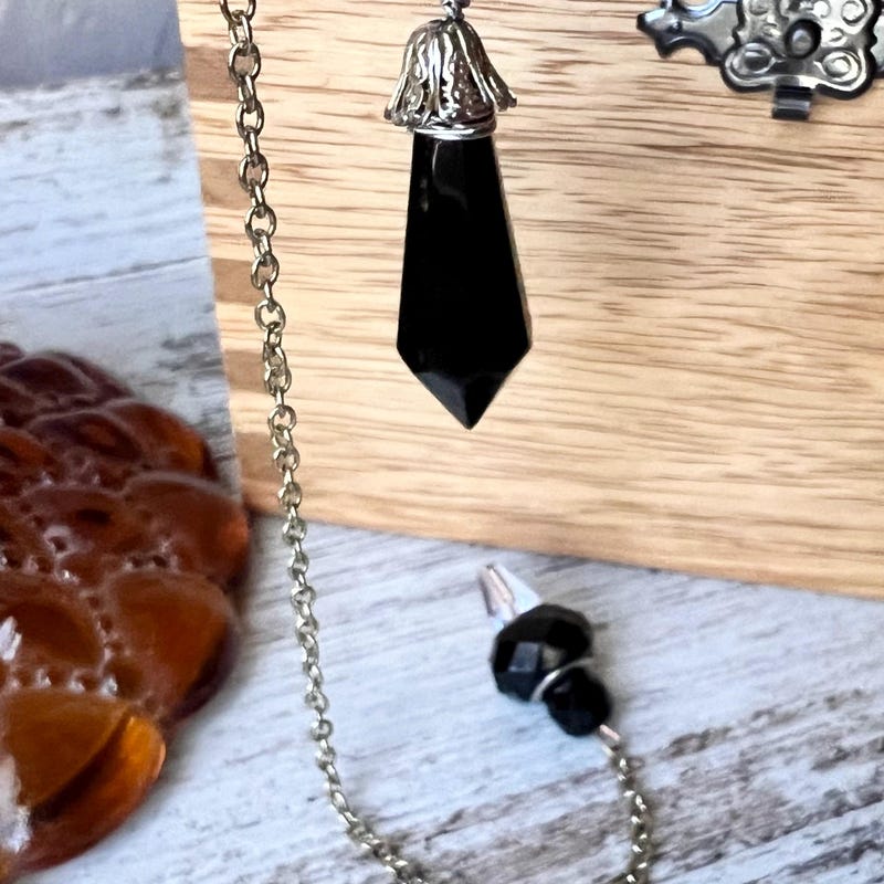 Glass Pendulum - Etsy