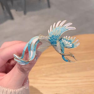 Retro Phoenix Elegant High-grade Pin Women's National Trend High-grade ...