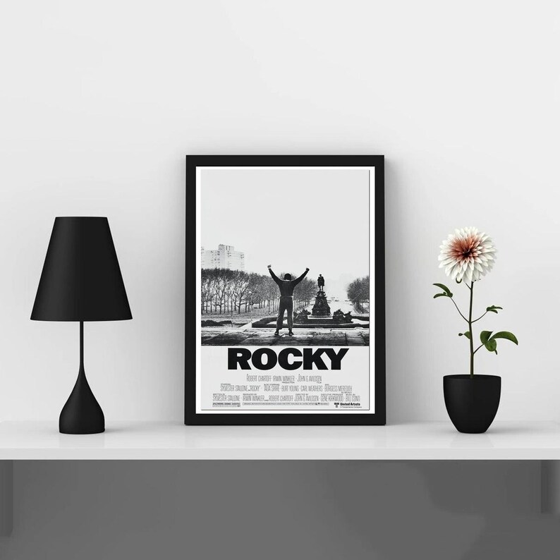 Rocky Movie Poster Canvas Wall Art Home Decor (no Frame) - Etsy