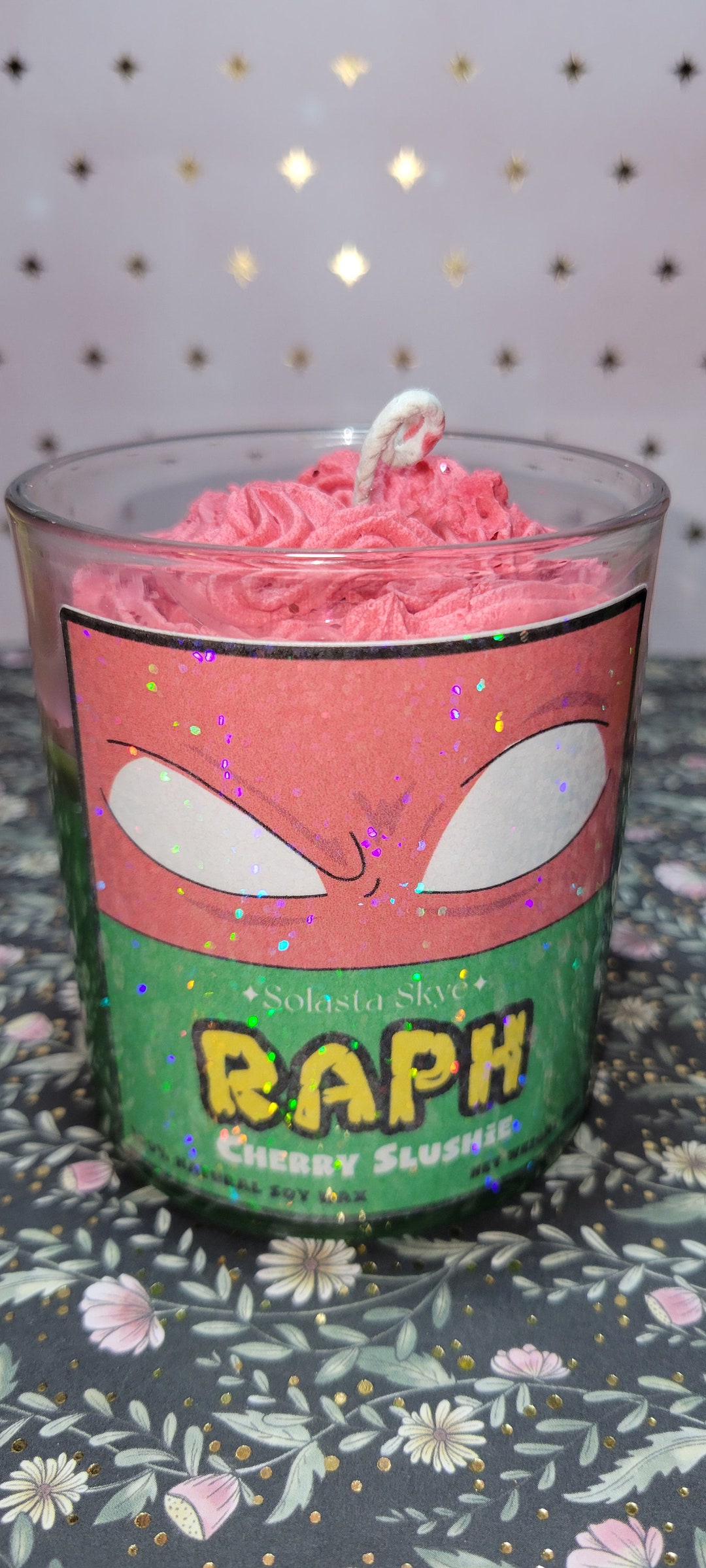 Raphael Ninja Turtle, Candle, Soy Wax, Fandom, Pop Culture, Home Decor ...