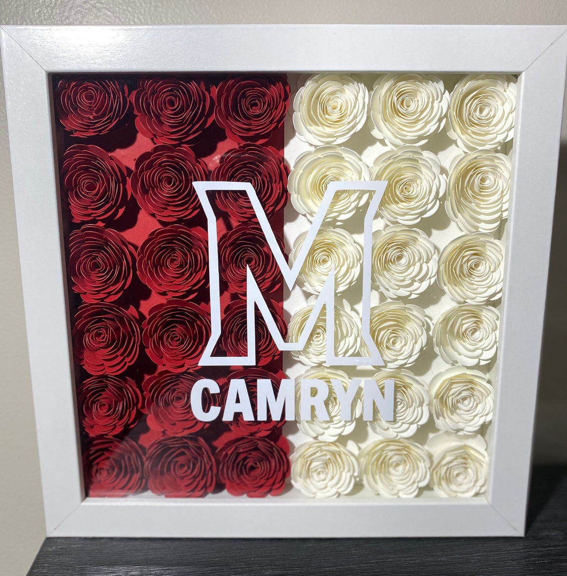 Personalized College Shadow Box L College Graduation Gift | Etsy