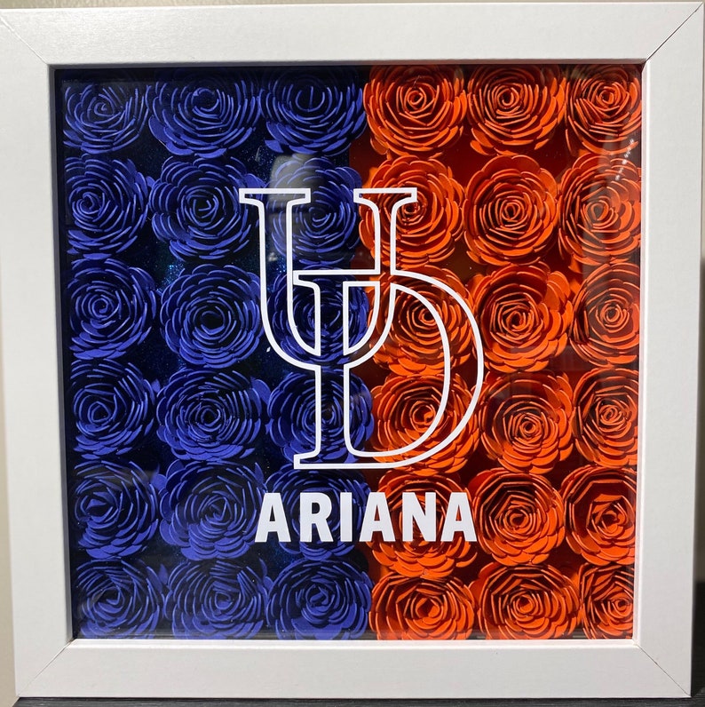 Personalized College Shadow Box L College Graduation Gift - Etsy