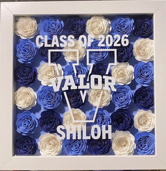 Personalized College Shadow Box College Graduation Gift | Etsy