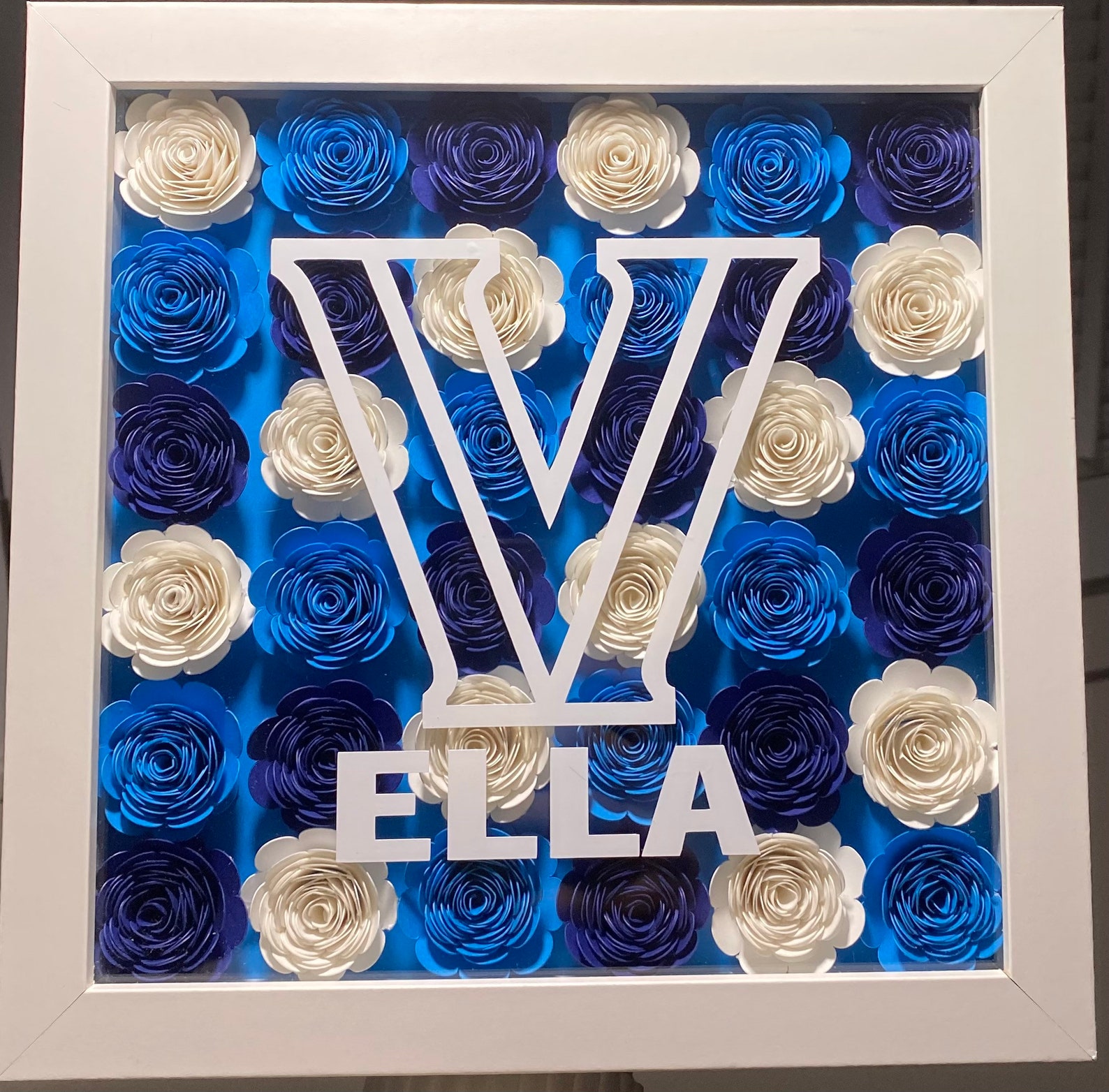 Personalized College Shadow Box L College Graduation Gift - Etsy