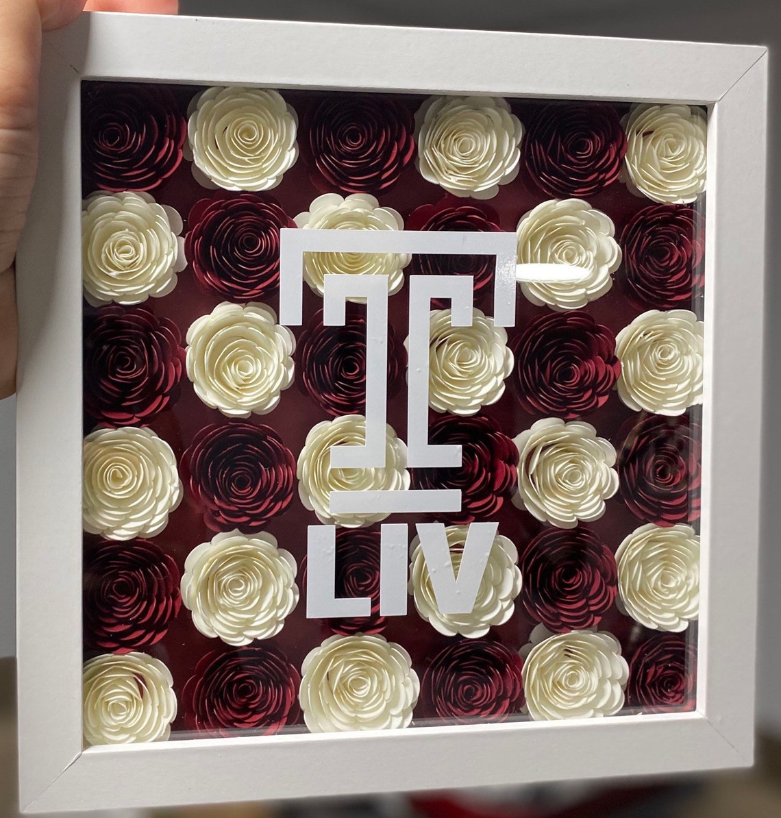 Personalized College Shadow Box L College Graduation Gift - Etsy