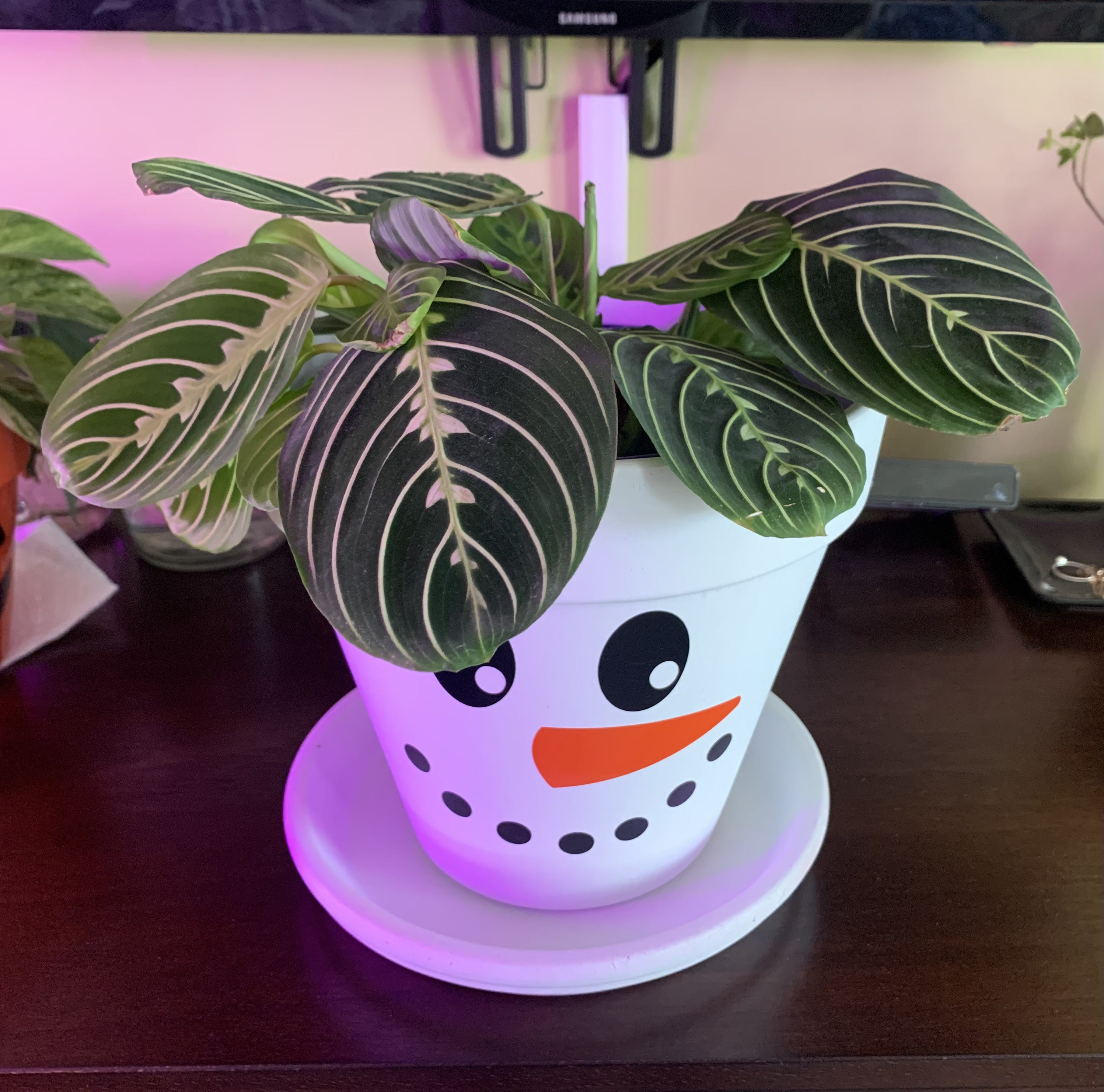 Snowman Pot Winter Pot Holiday Decor Snowman Christmas Decoration 6 ...