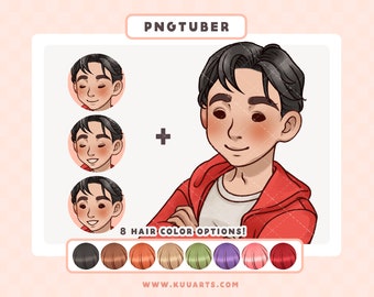 Pngtuber Streamer Kinetic Vtuber Avatar for Gaming Streaming Premade ...