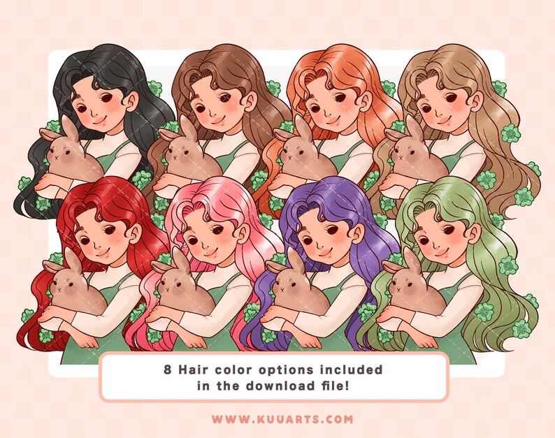 Kawaii Cozy Gamer Girl Pngtuber Cute Ready Gaming Vtuber Avatar for ...