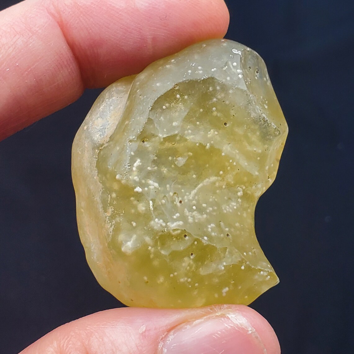 Libyan Desert Glass, Impactite Tektite 41.14g, Libyan Gold Tektite ...