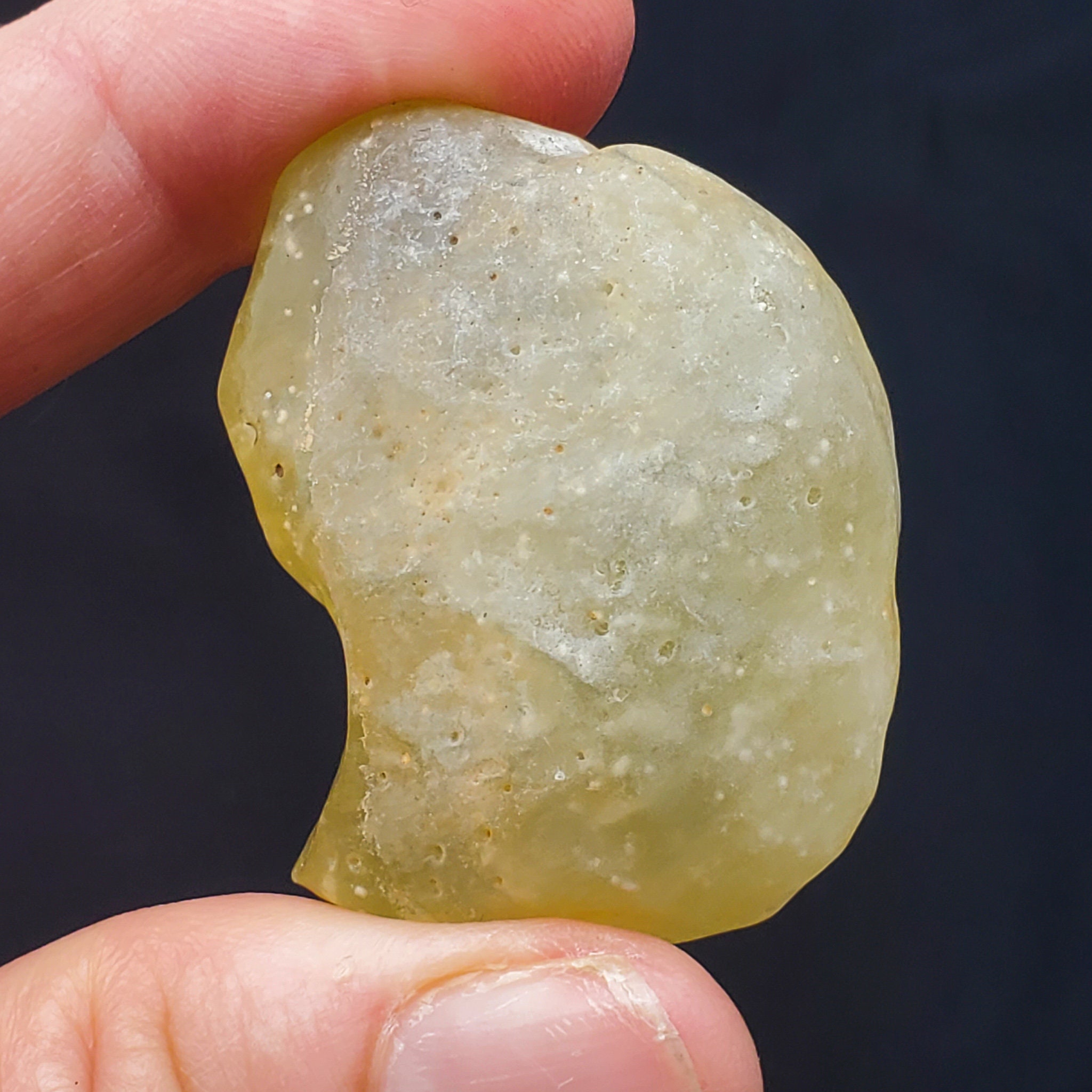 Libyan Desert Glass, Impactite Tektite 41.14g, Libyan Gold Tektite ...