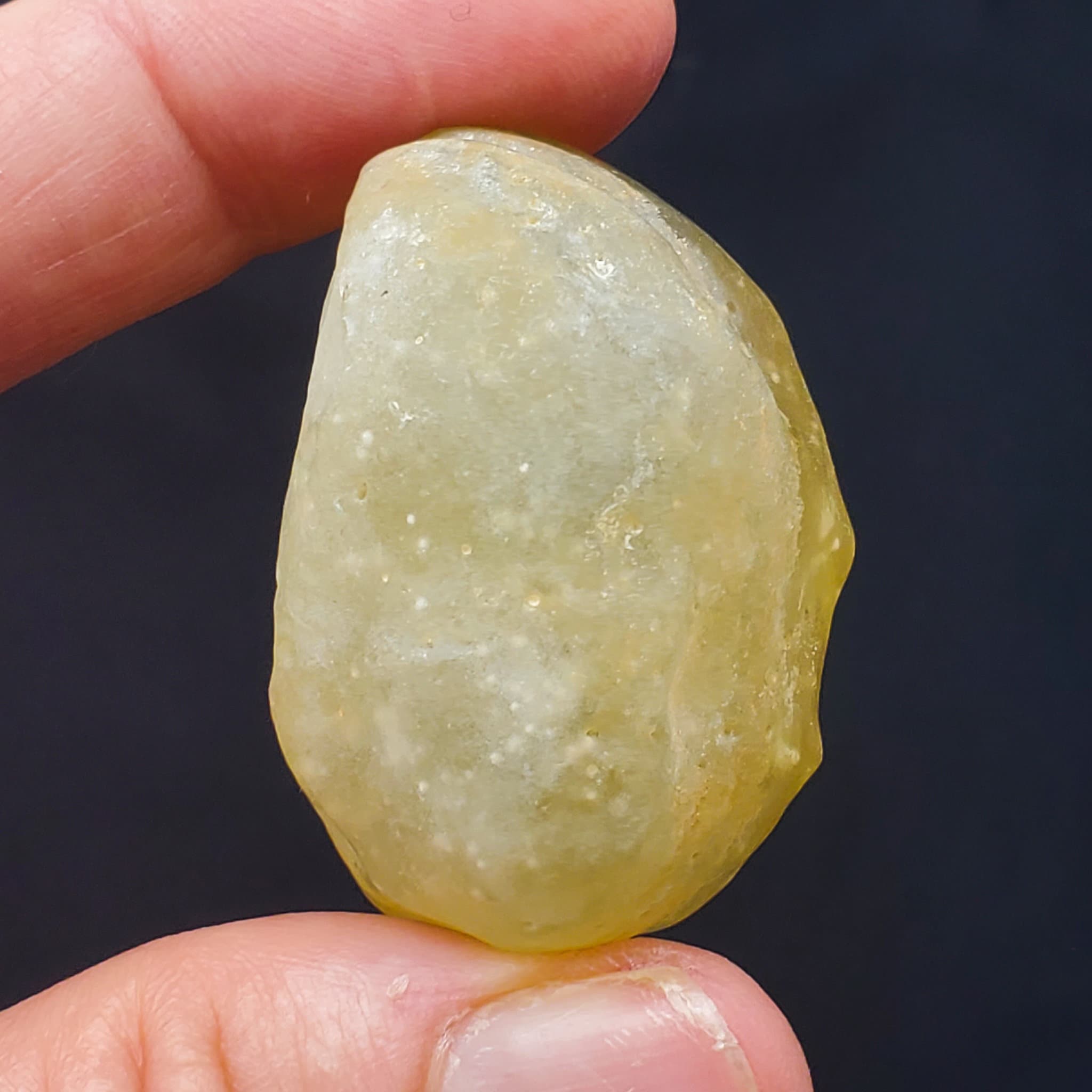 Libyan Desert Glass, Impactite Tektite 41.14g, Libyan Gold Tektite ...