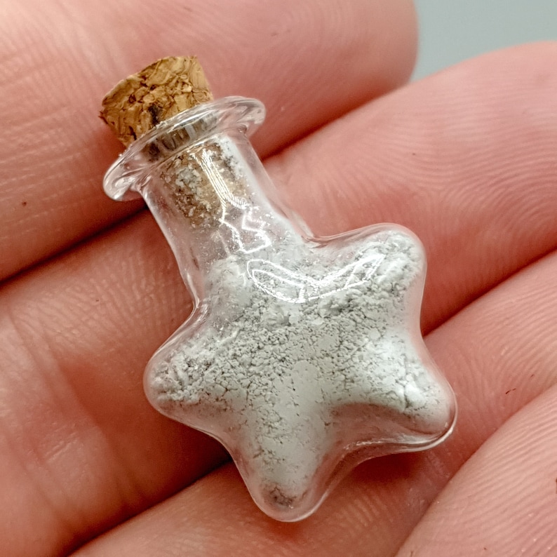 1g Authentic Moon Dust From Cutting Lunar Meteorites, in a Star Vial on ...