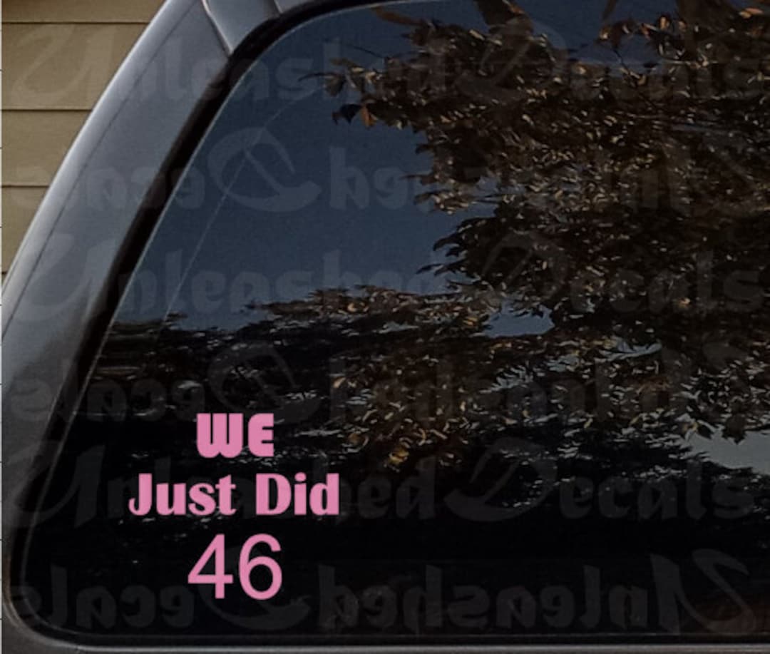Car Window Decal Car Window Sticker Biden Harris 2020 - Etsy