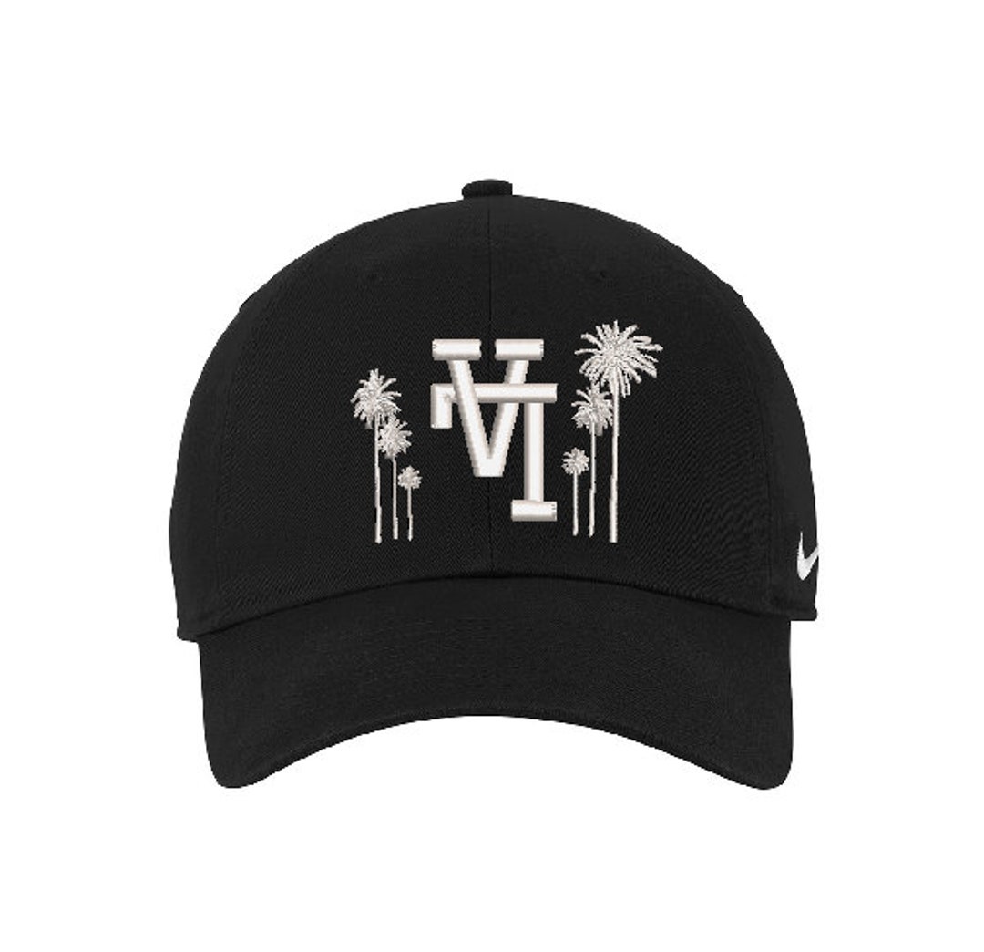 LA Upside Down / Inverted - Palm Trees - Nike Heritage 86 Baseball Cap ...