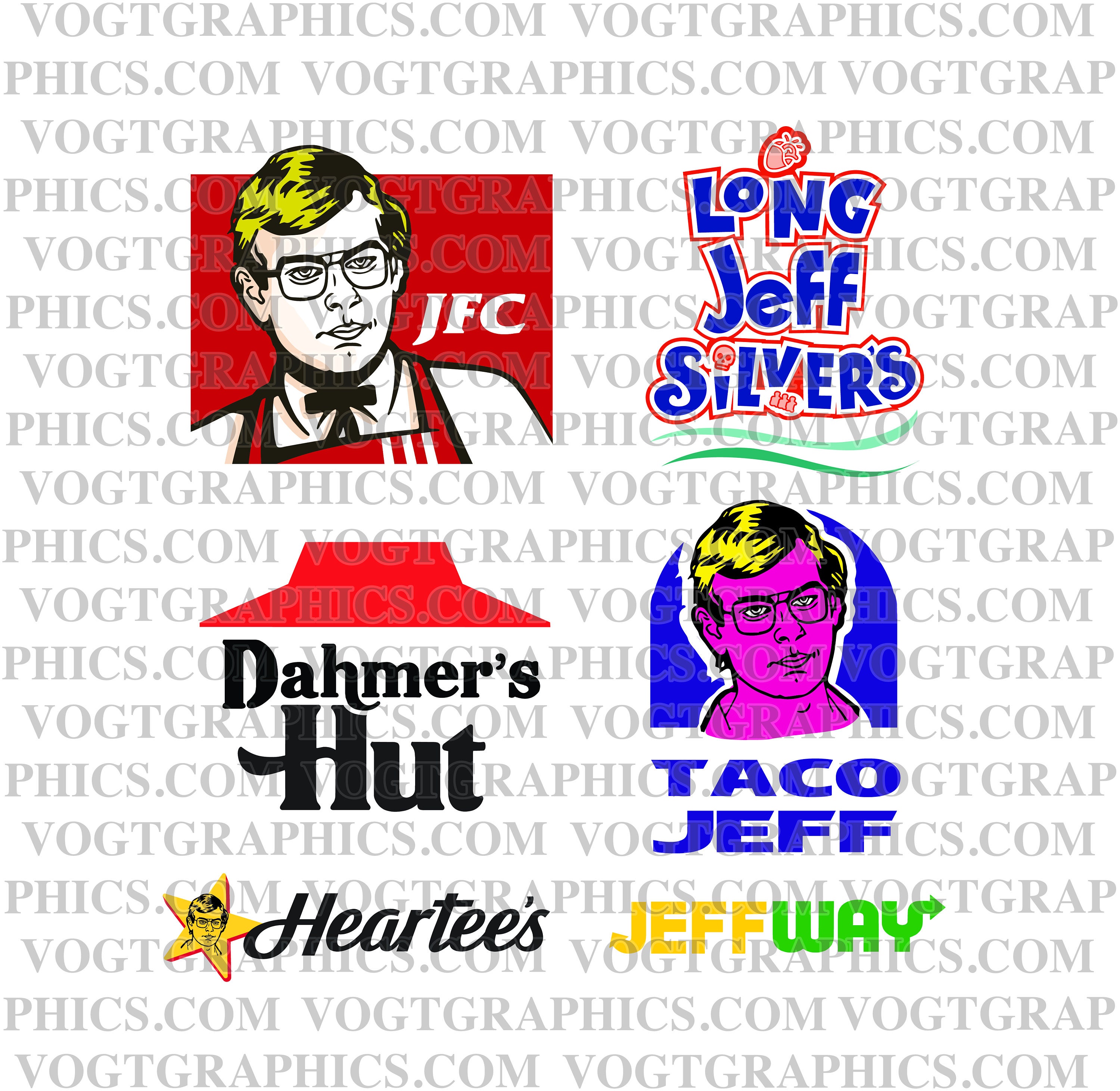 Jeffery Dahmer Restaurant Combo SVG PNG - Etsy Hong Kong