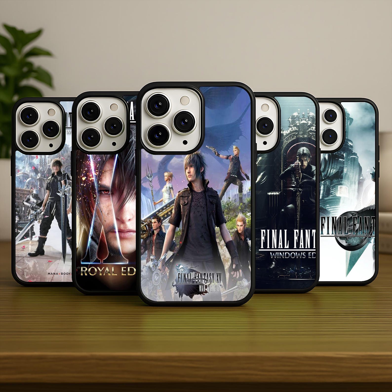 Luxury Case Final Fantasy iPhone 16 Pro Max Case, iPhone 17, 15, 14, 13 ...