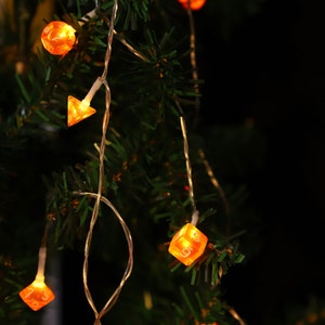 Handmade LED Dice Light Strands | Fairy Lights, DND LED String Light ...