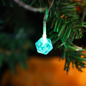Handmade LED Dice Light Strands | Fairy Lights, DND LED String Light ...