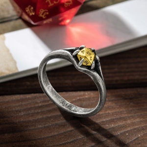 Custom Inner Ring Lettering D20 Couple Ring Tungsten Rings for Men ...