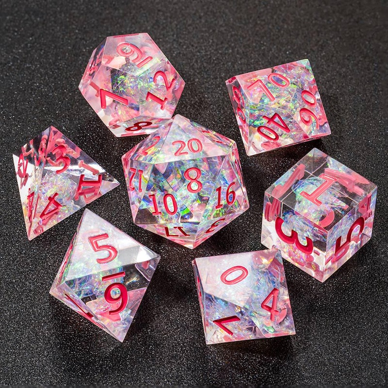 Pink Dice - Etsy