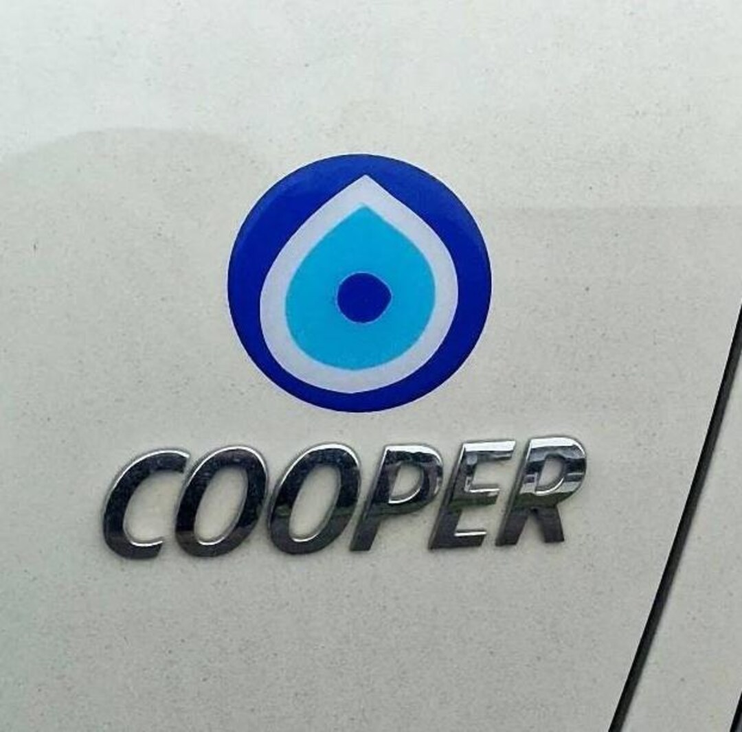 Evil Eye Car Sticker, Nazar Car Sticker, Car Charms, Car Stickers, Evil ...