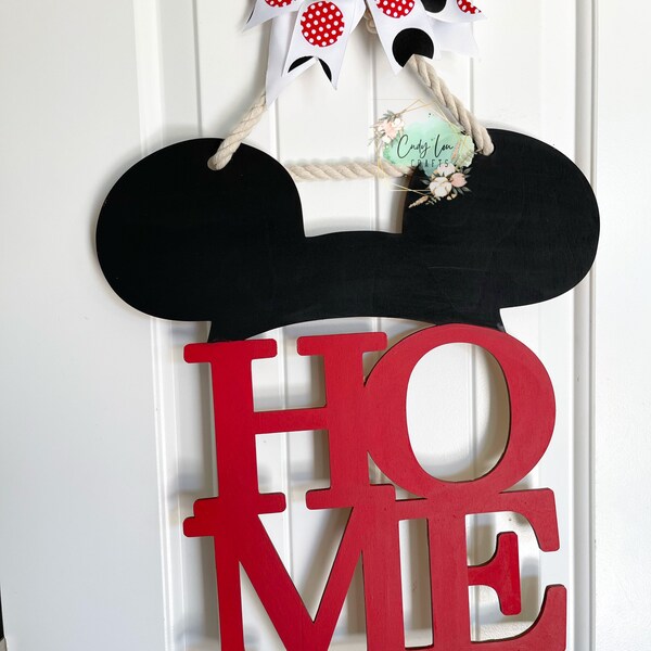 Mickey Door Letters - Etsy