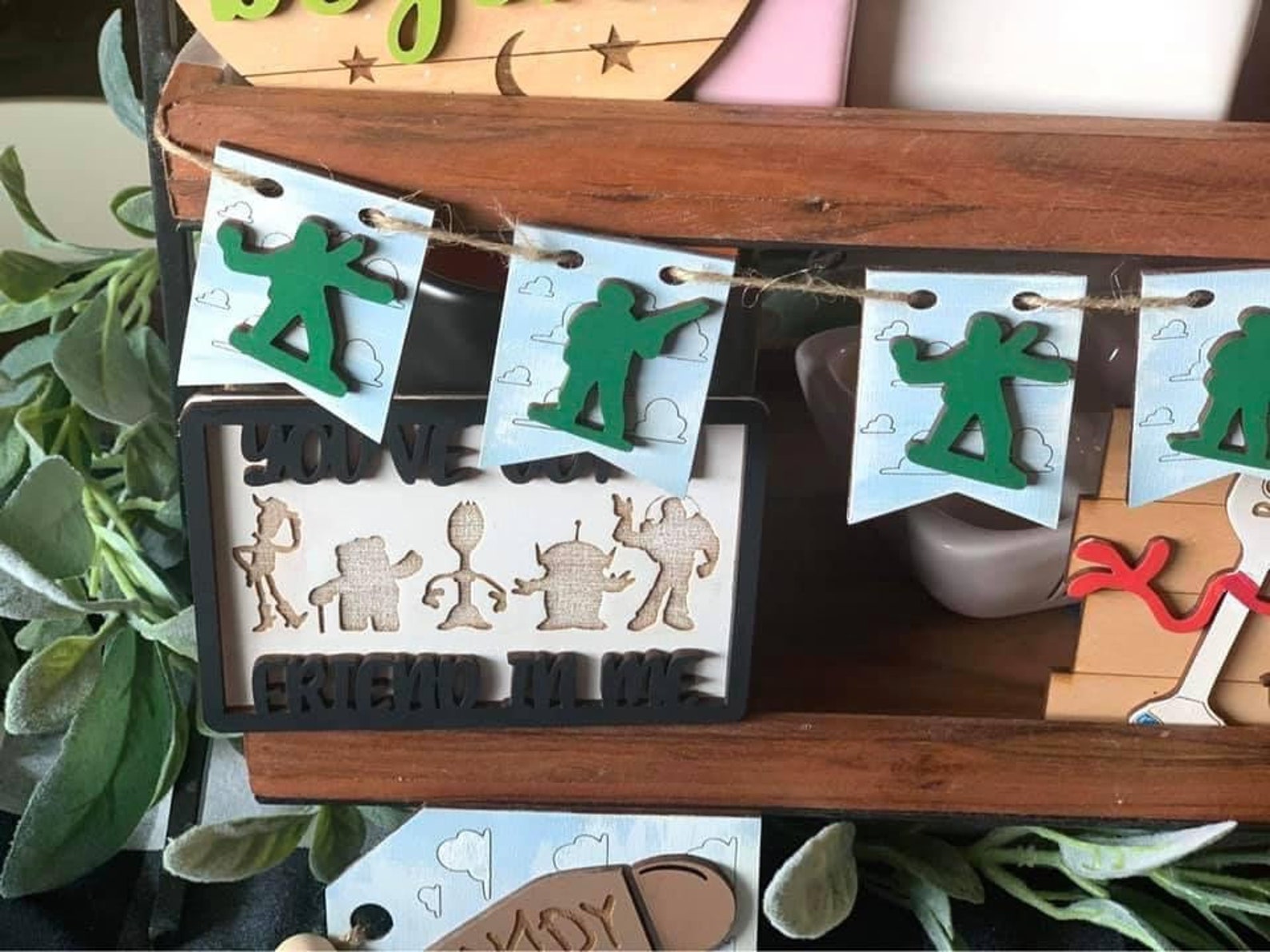 Toy Story Tiered Tray Tiered Tray Decor Home Decor | Etsy