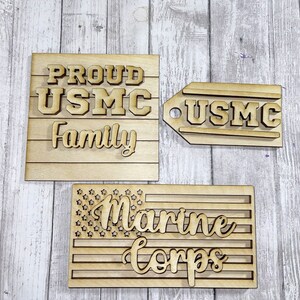 USMC Tier Tray Decor, Marines, USMC Decor, Marines Decor, Home Decor - Etsy
