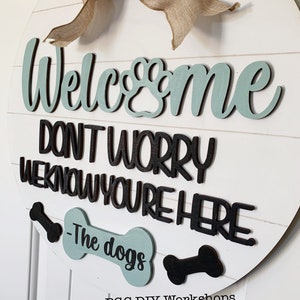 Dog Door Sign - Etsy