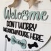 Dog Door Sign - Etsy