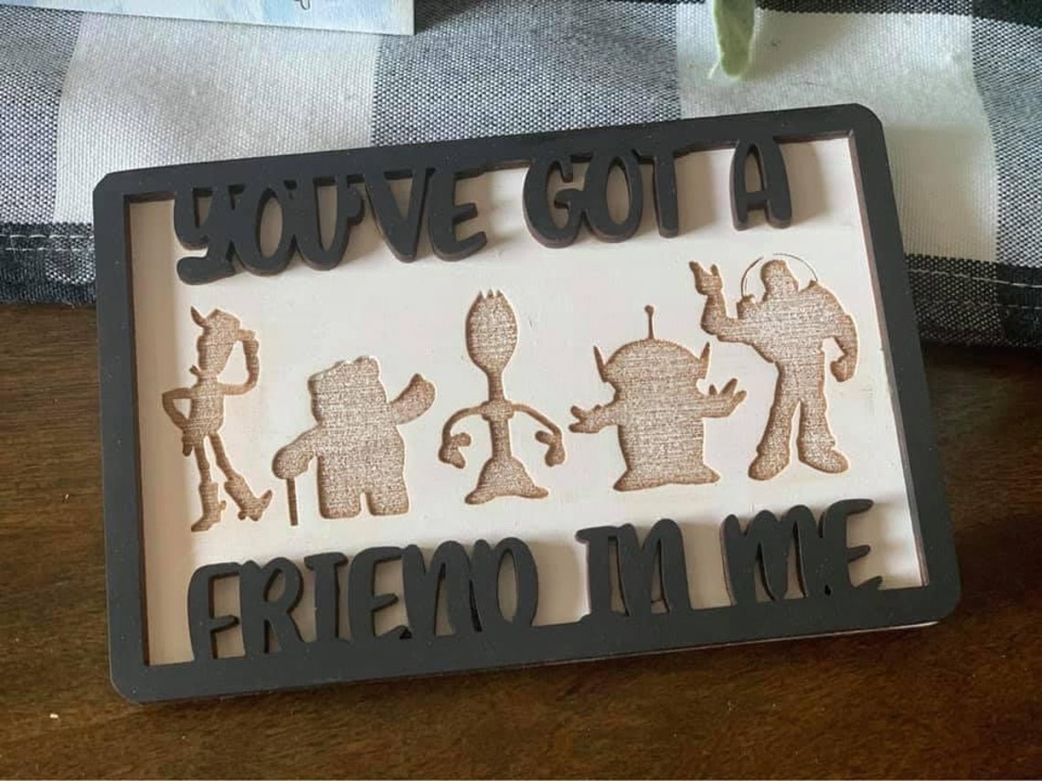 Toy Story Tiered Tray Tiered Tray Decor Home Decor | Etsy