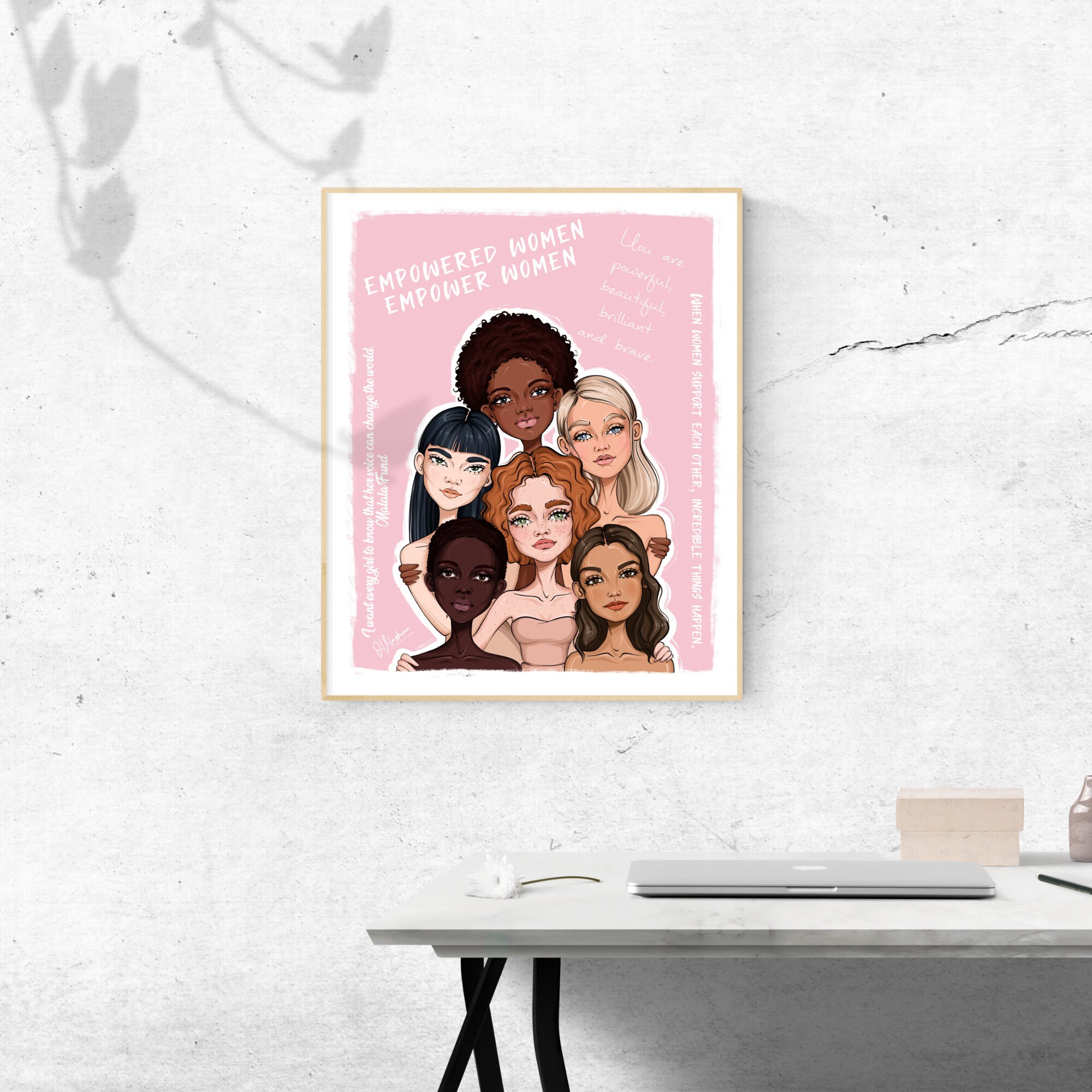 Empowered Women Empower Women, Digital Download, Wall Art Print ...